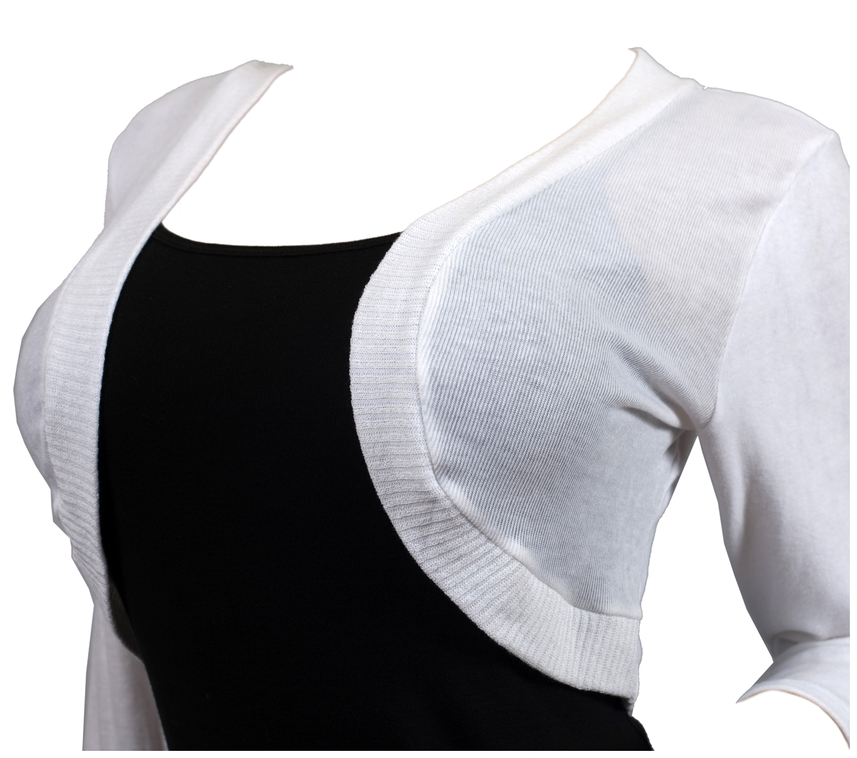 white-3-4-sleeve-plus-size-cropped-bolero-shrug-evogues-apparel